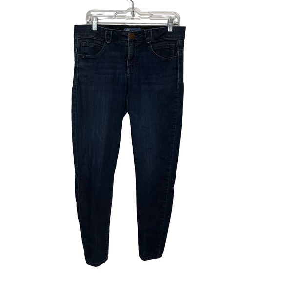 Democracy | Jeans | Democracy Womens Dark Wash Absolution Skinny Fit ...